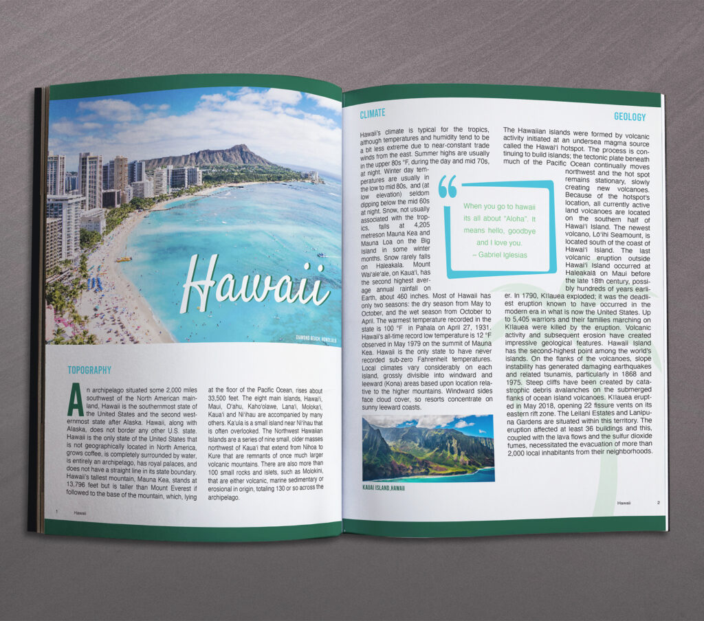 Hawaii Layout - Flint Designs